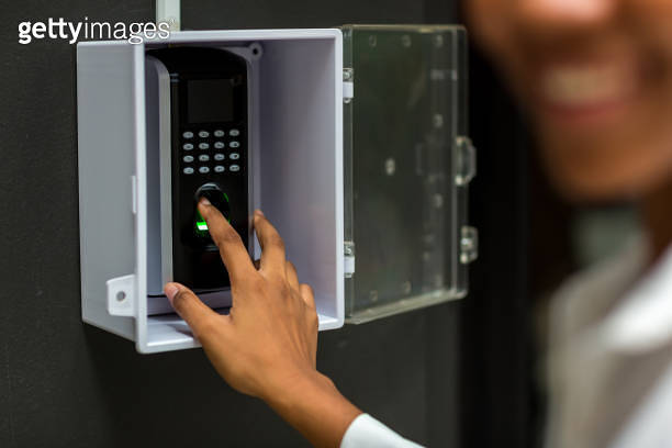 Finger print scan Encryption for identity verification or electronic ...