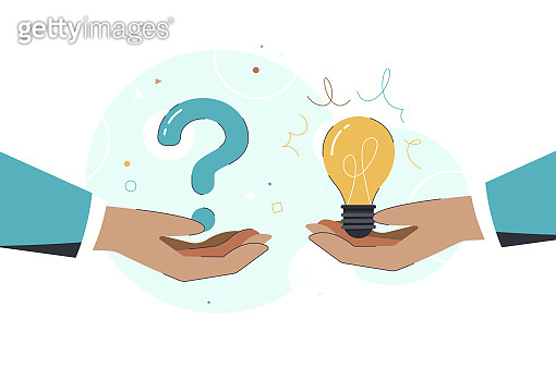 Question and answer, solving problem, business solution. 이미지 ...