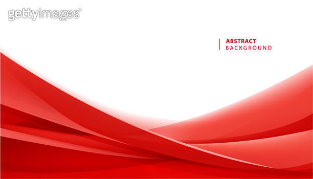 Vector Abstract Red Wavy Background Curve Flow Motion 이미지 1368000357 게티이미지뱅크
