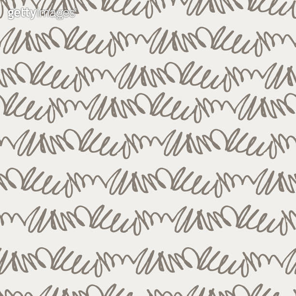 Seamless pattern based on scribble writing imitation on light-gray ...