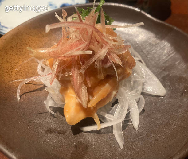 Chicken breast tataki at a soba restaurant in Otemachi, 2022 이미지 ...