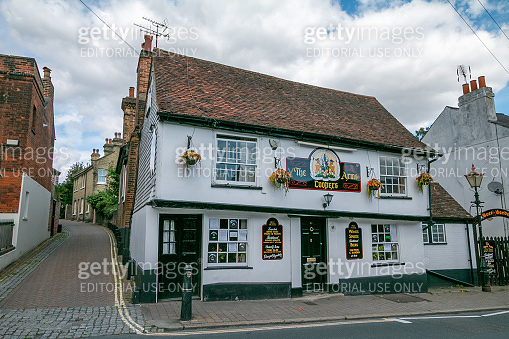 The Coopers Arms Pub on St Margaret's Street at Rochester in Kent ...