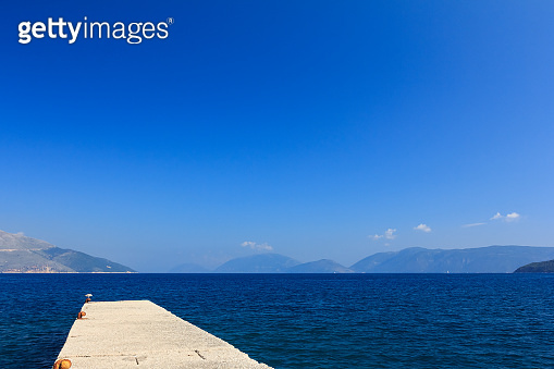 Old Stone Dock in Sami, Kefalonia, Greece 이미지 (1441320405) - 게티이미지뱅크