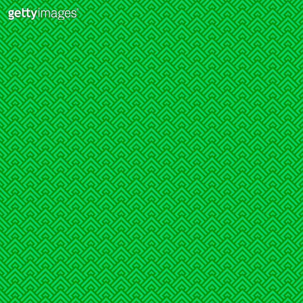 vector pixel art green seamless pattern of minimalistic geometric scaly ...