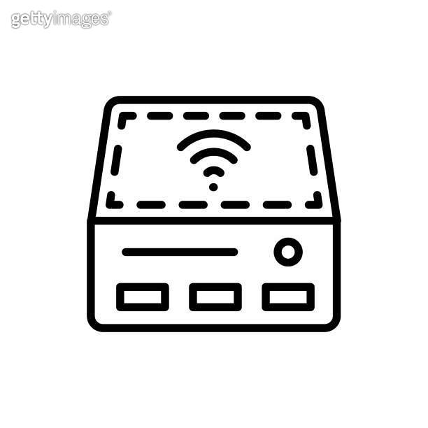 Mini Computer icon in vector. Logotype (1452742301) 일러스트, 무료 일러스트, 아이콘 ...