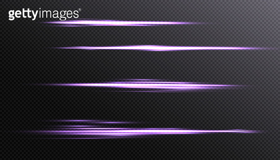 light effect. Bright light lines. Lighting for vector illustrations ...