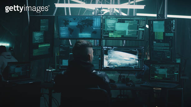 Hacking a nuclear missile launch by cybercriminal 이미지 (1370171129) - 게티 ...