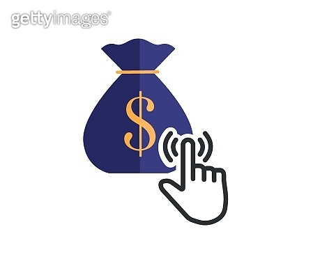 Monetization icon. dollar vector. Symbol, logo illustration. vector ...