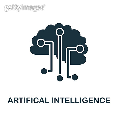 Artificial Intelligence icon from digitalization collection. Simple ...