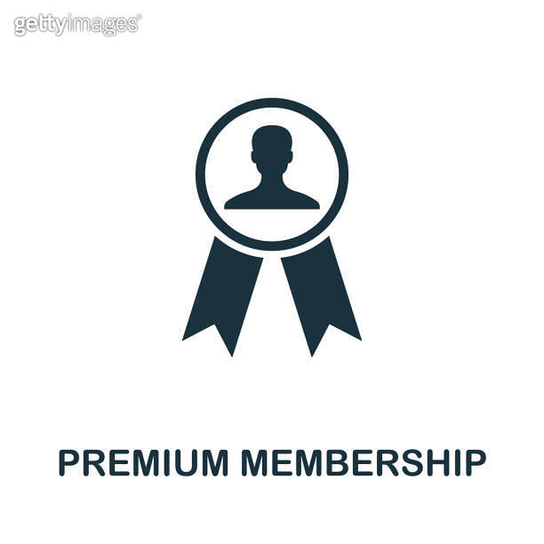 Premium Membership icon. Simple element from loyalty program collection ...
