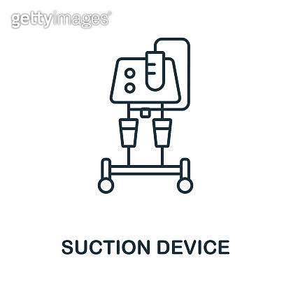 Suction Device icon. Line element from medical equipment collection ...