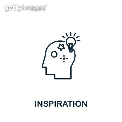 Inspiration icon from teamwork collection. Simple line element ...
