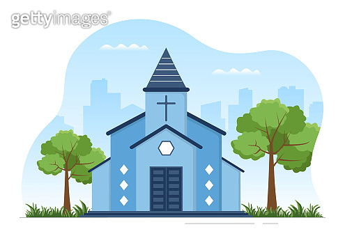 Cathedral Catholic Church Building with Architecture, Medieval and ...