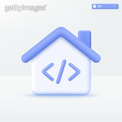 Home page Development icon symbols. Script Coding language, Website Programming, Software ...