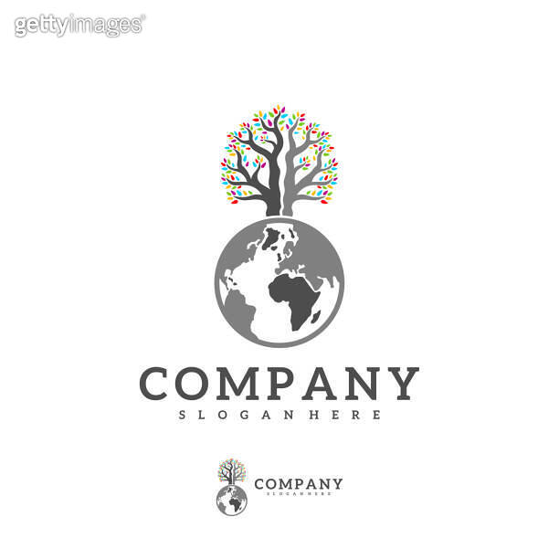 World Tree logo vector template, Creative Tree logo design concepts 이미지 ...