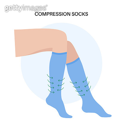 Compression stocking pressure (1406106196) 일러스트, 무료 일러스트, 아이콘, 무료 아이콘 ...