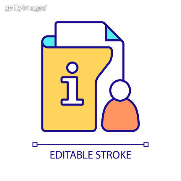 Collecting personal customer information RGB color icon 이미지 (1434198671 ... Collecting personal customer information RGB color icon 이미지 (1434198671 ...