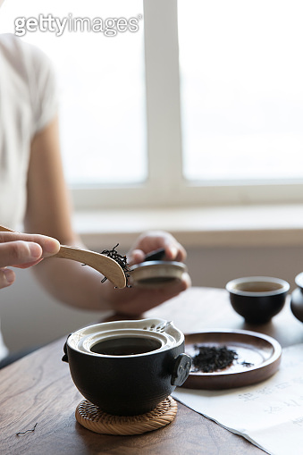 Tea making, tea sets, traditional Chinese tea ceremony, tea master 이미지 ...