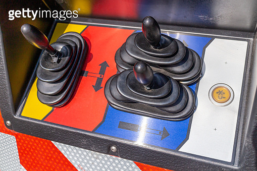 turntable ladder Control panel 이미지 (1402440720) - 게티이미지뱅크