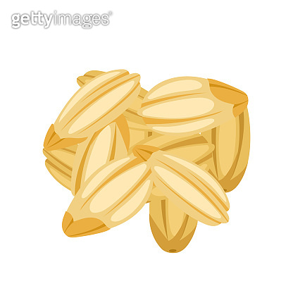 rice grain cartoon vector illustration (1410398332) - 게티이미지뱅크