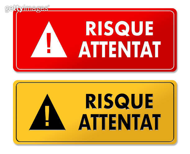 Risk of Attack warning panels in French translation 이미지 (1372329349 ...