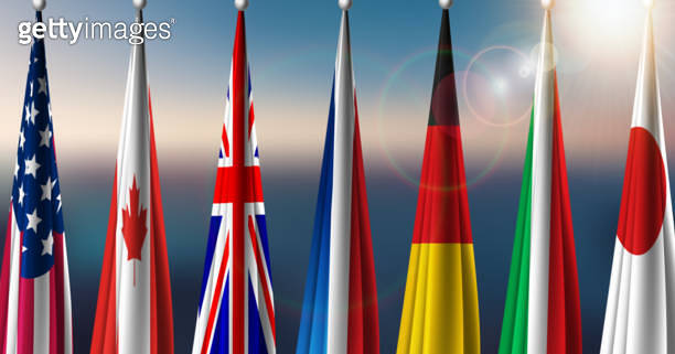 Flags of G7 Staates Background (1419286296) 일러스트, 무료 일러스트 - 게티이미지뱅크