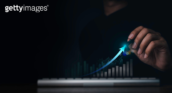 Investment technology, financial, return on investment - ROI concepts ...