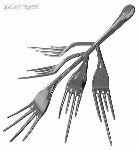 Fork Odd Teeth Branch 이미지 (1410970325) - 게티이미지뱅크