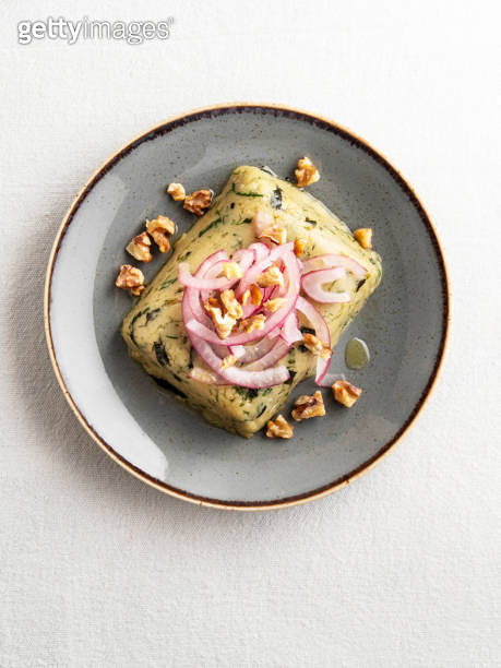 Taditional fava with Onion, Fava bean paste, Fava bean puree ...