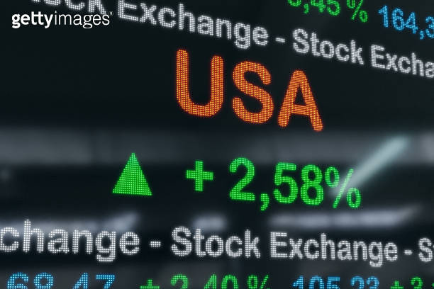 US stock exchange rises 이미지 (1397011628) - 게티이미지뱅크