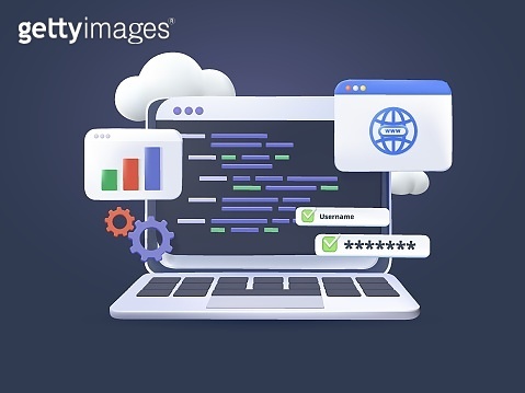 3D computer programming or developing CSS, HTML PHP software game ...