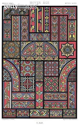 Middle Ages - Twelfth, Thirteenth, and Fourteenth Centuries - Stained ...