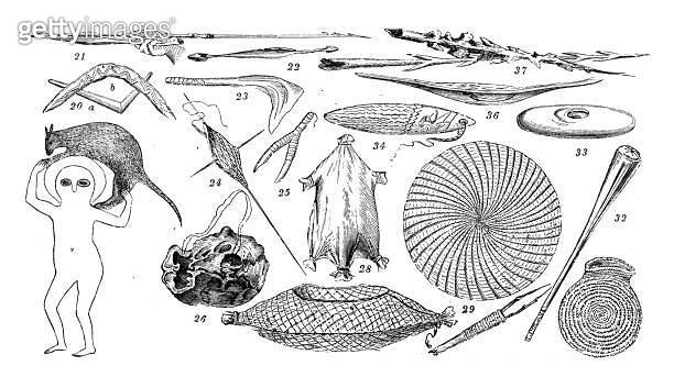 Antique illustration, ethnography and indigenous cultures: Tools of ...