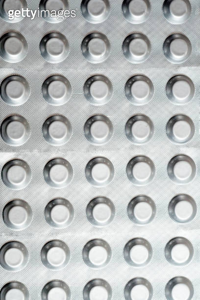 background, texture, tablets in silver plates, packages. 이미지 ...