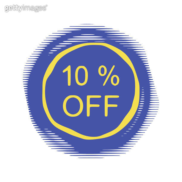 Discount 10 percent, design element, sign label, stickers 이미지 ...