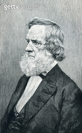 Gideon Welles Secretary of the US navy in 19th Century 이미지 (1406079187 ...