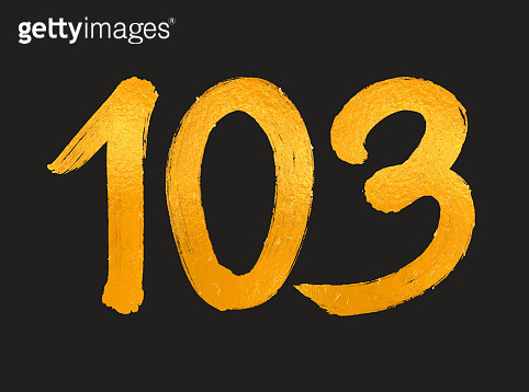 103 Number logo vector illustration, 103 Years Anniversary Celebration ...
