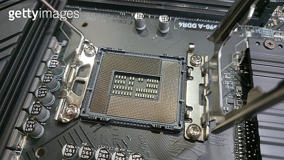 desktop computer processor, new generation cpu close-up 이미지 (1400137757 ...