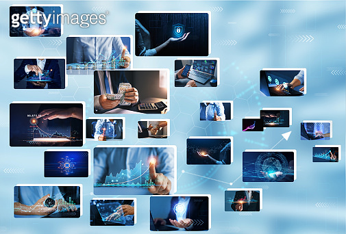 Management strategy. Economic business growth on global business ...