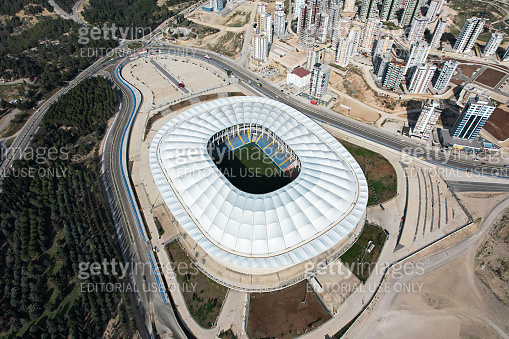 New Adana Football Stadium on the Adana City in Turkey. 이미지 (1382136346 ...
