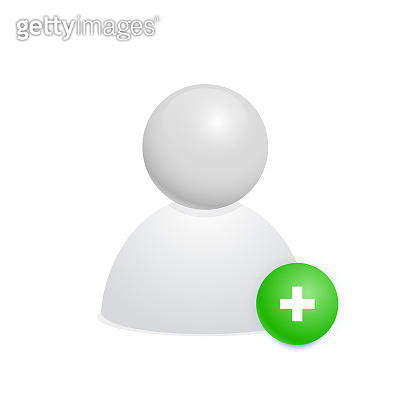 Add user UI design. Add user from the group chat or app. Vector ...