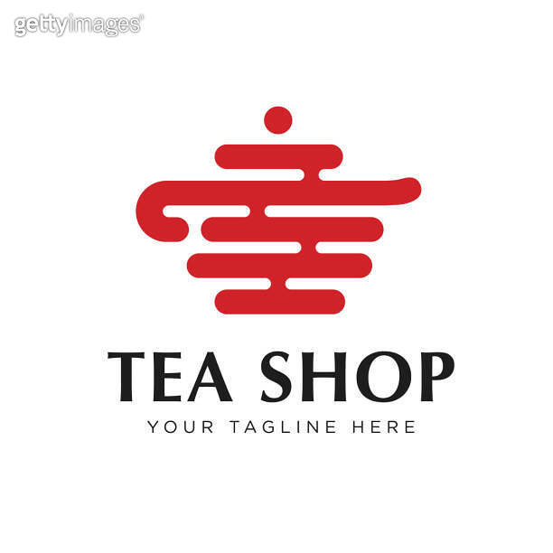 Chinese Tea Shop or Club Sign Creative Vector Concept. Oriental ...