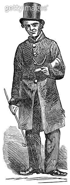 George "Geordie" Ridley as Johnny Luik-Up - 19th Century (1438181820 ...