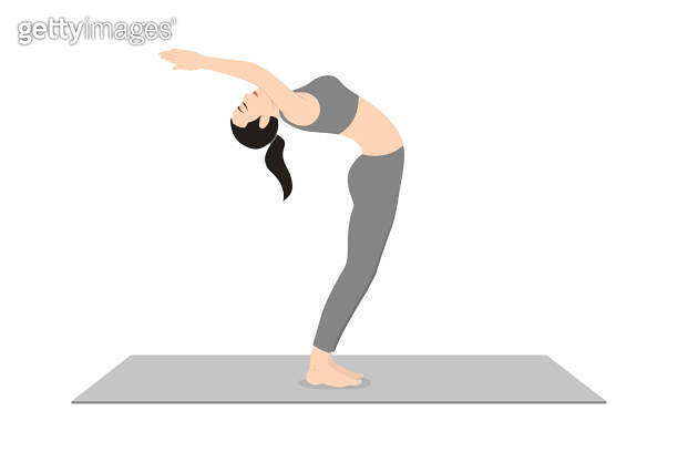 Raised Arms Pose, Hasta Uttanasana, Raised Hands Pose, Hand Raising ...