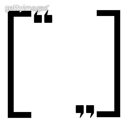 Double quotation marks and parentheses icons. Simple vectors. 이미지 ...