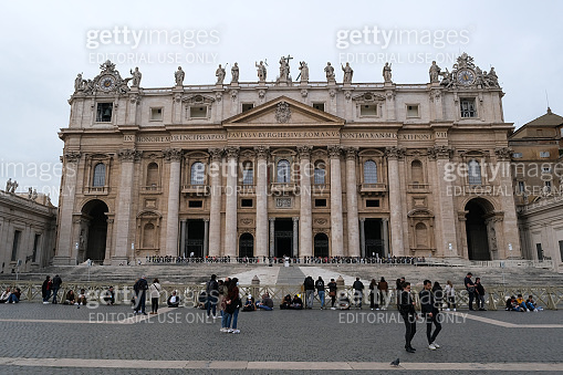 Saint Peter's Basilica is a Catholic cathedral, a large building of the ...