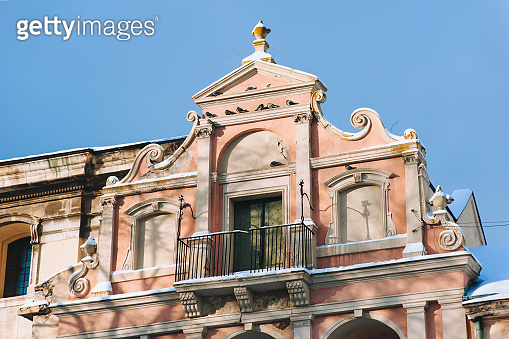 The ancient building of the Royal Arsenal in Lviv, Ukraine. European ...