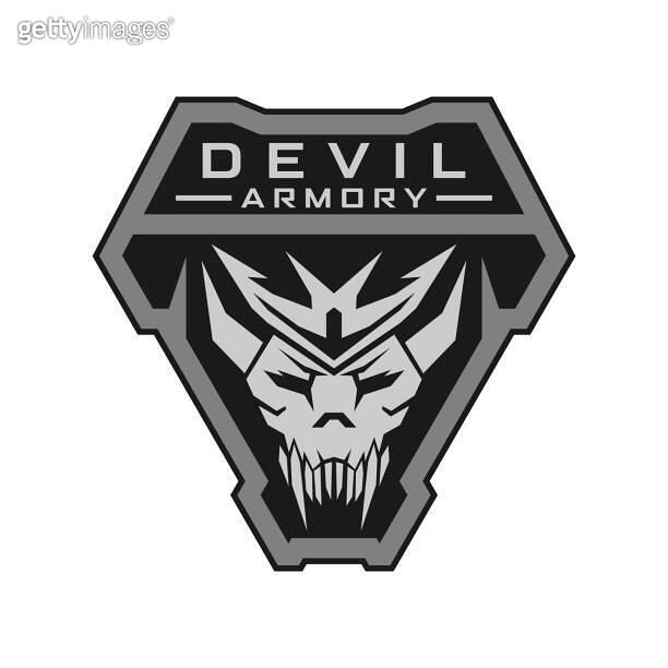 Tactical Triangle evil logo design template for military tactical ...
