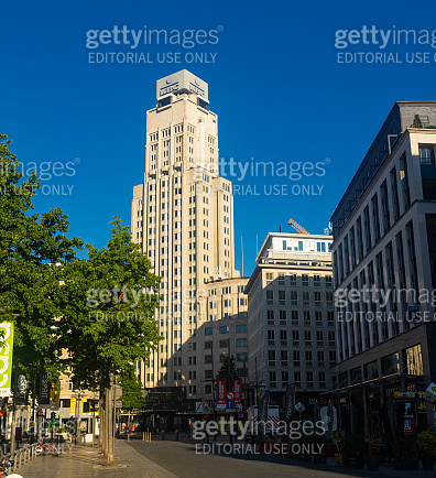Boerentoren officially KBC Tower is historic tall building in Antwerpen ...