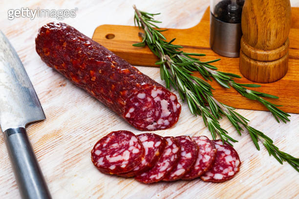 Braunschweiger sausage, traditional german sausage 이미지 (1412711286 ...